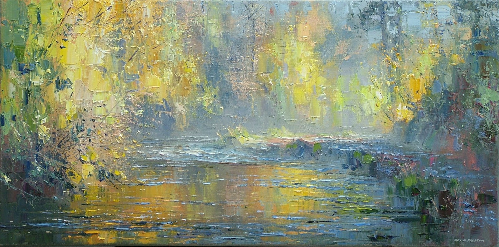 Rex Preston, 1948 | Abstract Landscape painter | Tutt'Art@ | Pittura ...