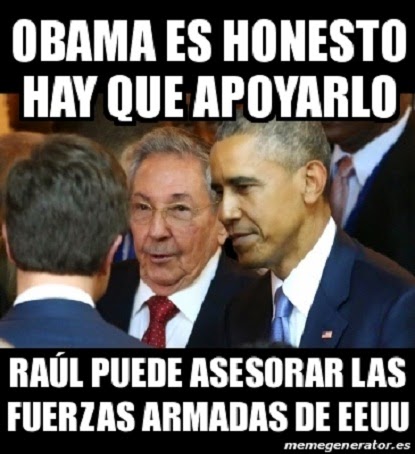 Los Memes Más Divertidos del Encuentro de Obama y Raúl Castro
