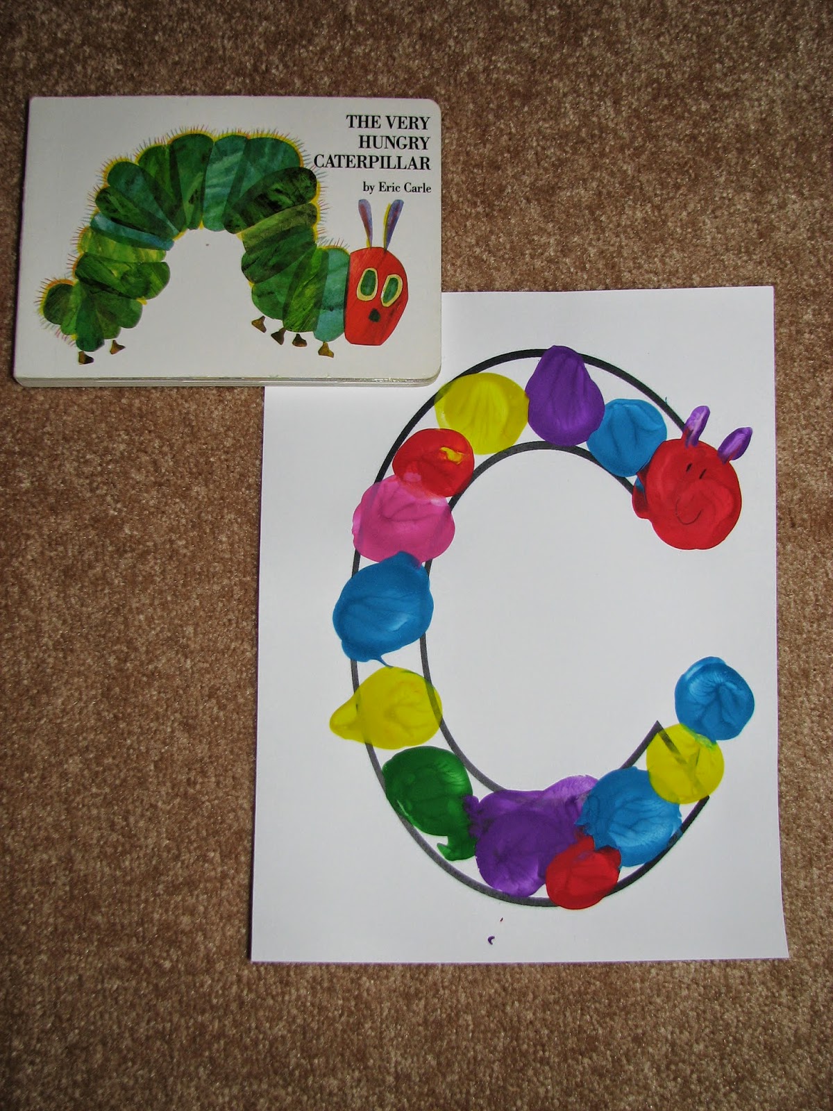The Learning Train: "C" Is For Very Hungry Caterpillar