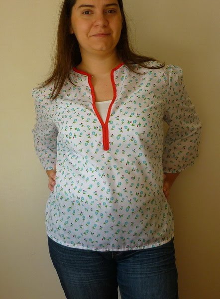 AS MINHAS COSTURAS: Tunica 191 Burda Alemã