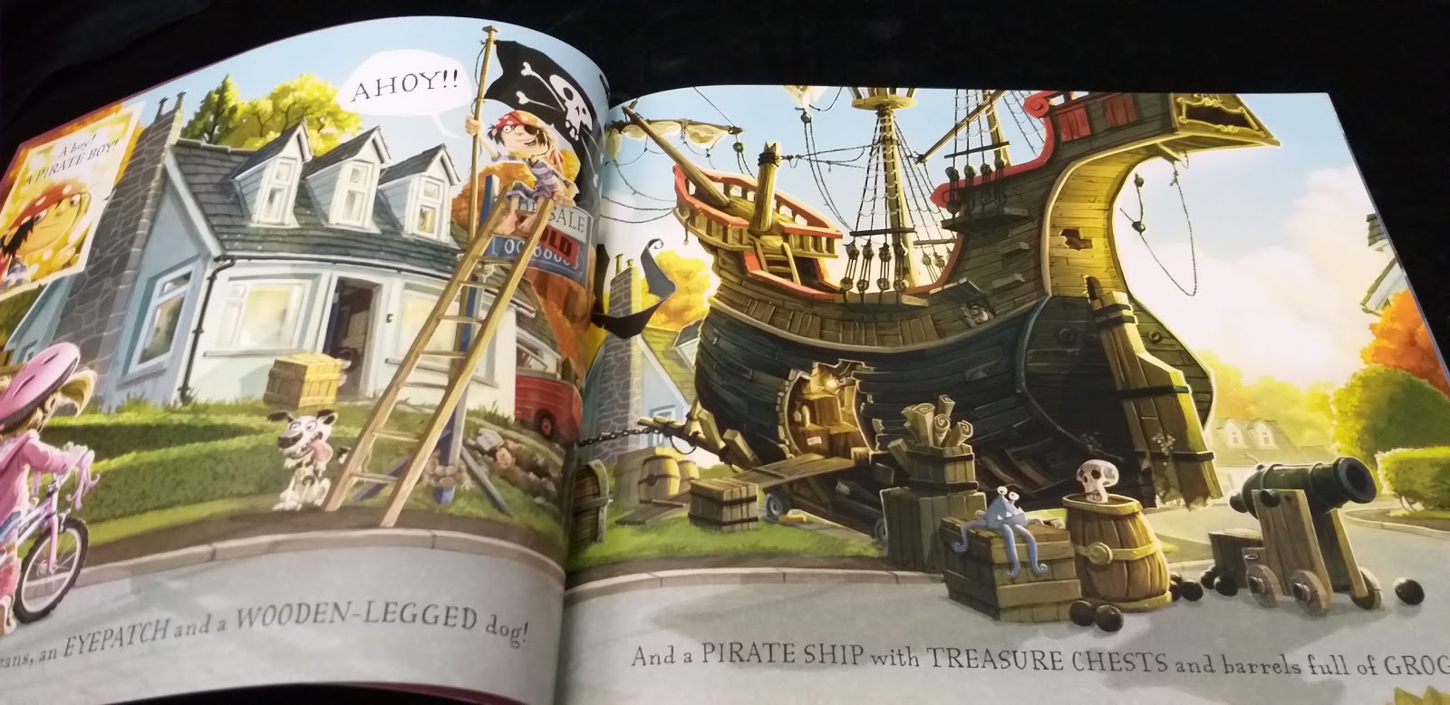Kid Books Blog: 8.The Pirates Next Door/ The Pirate Cruncher