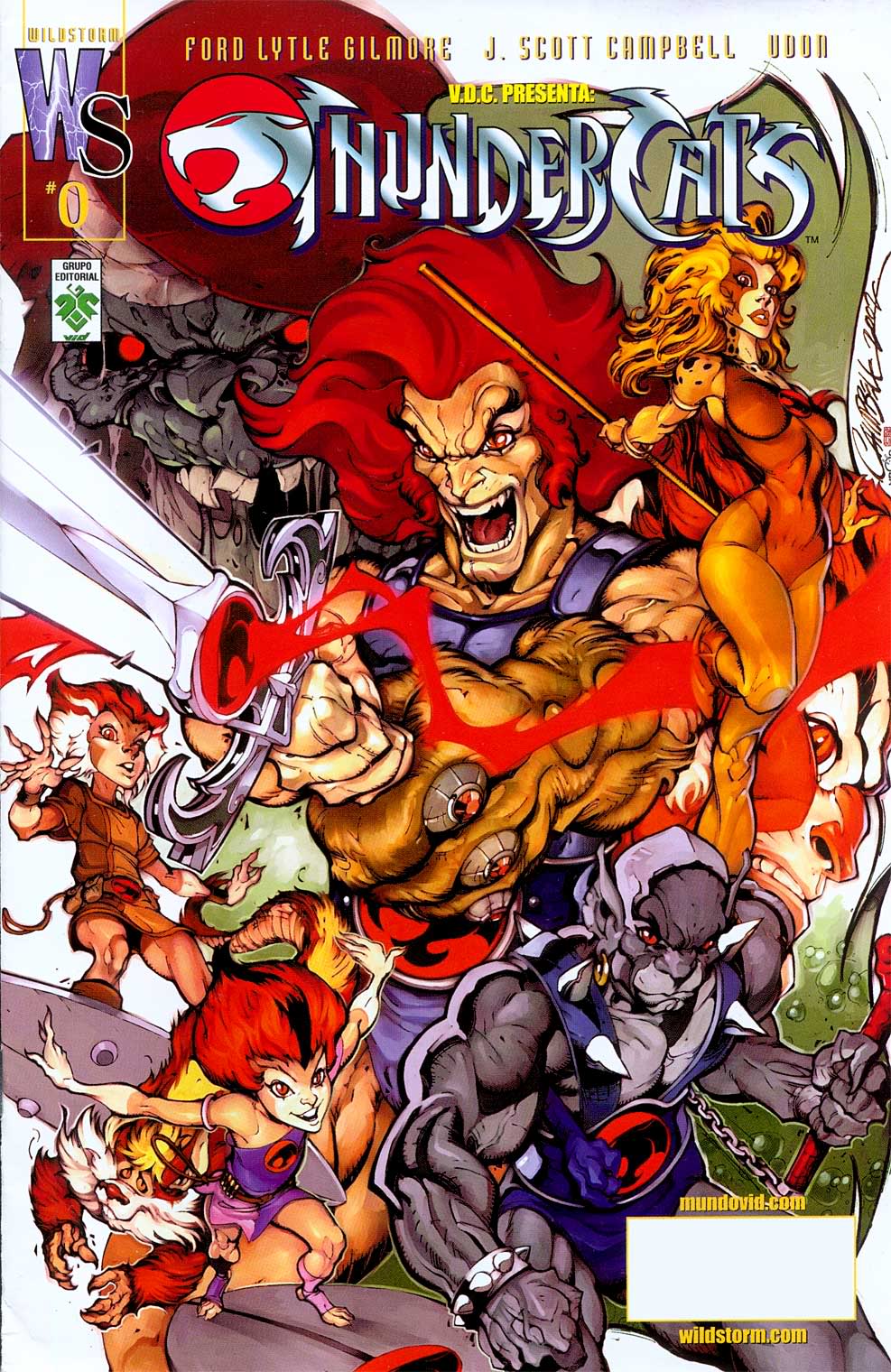 Comics Thundercats: Recuperando Thundera comic cbr