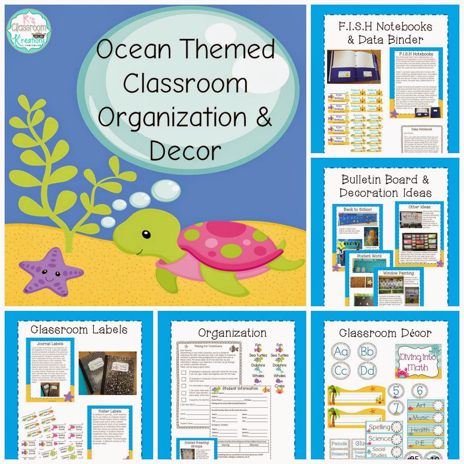 Teacher Week: Organization | K's Classroom Kreations