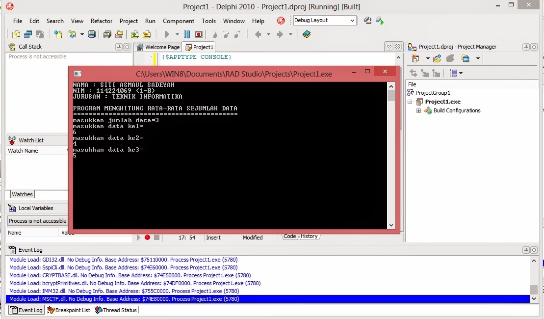 Larik Array Pada Delphi Coretan Si Dhea