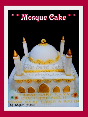 My Sweet Cake: Mosque Cake