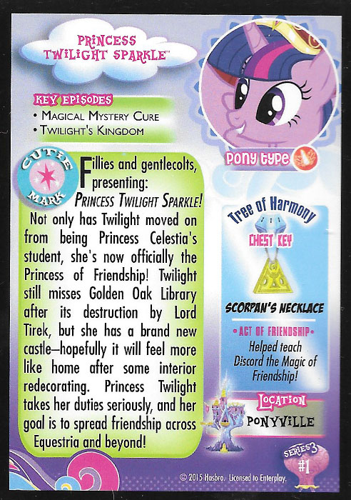 MLP Series 3 Trading Cards | MLP Merch