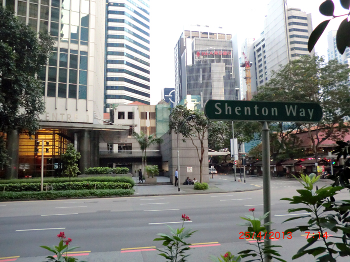 Blog To Express: Shenton Way - Then and Now