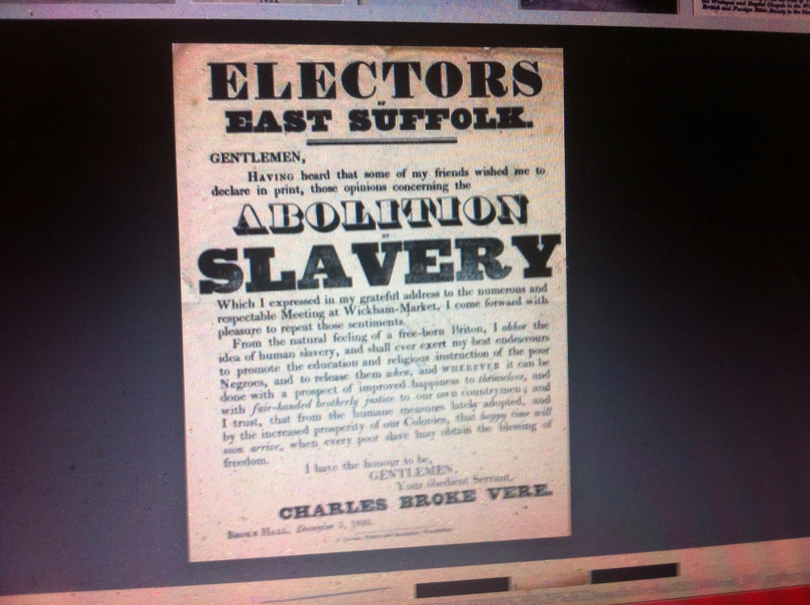 THE BLACK SOCIAL HISTORY:: BLACK SOCIAL HIS : SLAVERY ABOLITION ACT ...