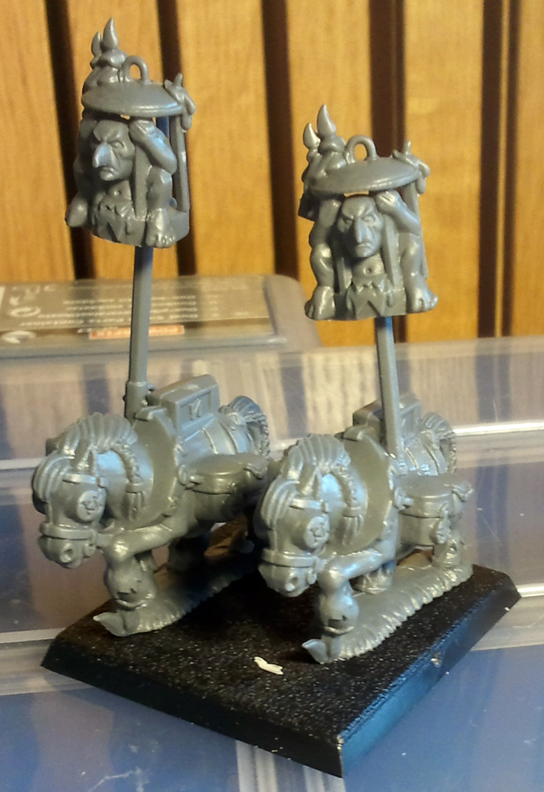 For Glorious Death !: Dwarf warrior unit with BSB Thane assembled