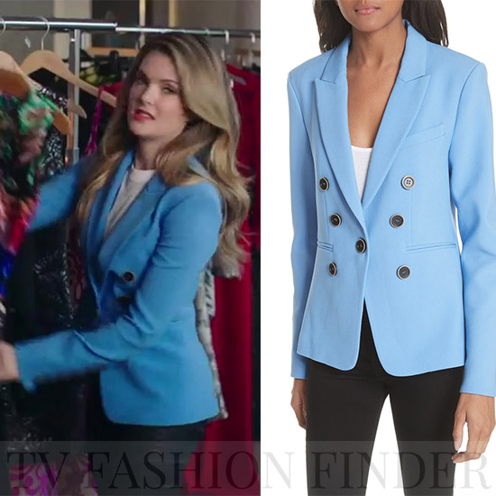 Sutton Brady in bright blue blazer The Bold Type season 2 ~ TV Fashion Finder
