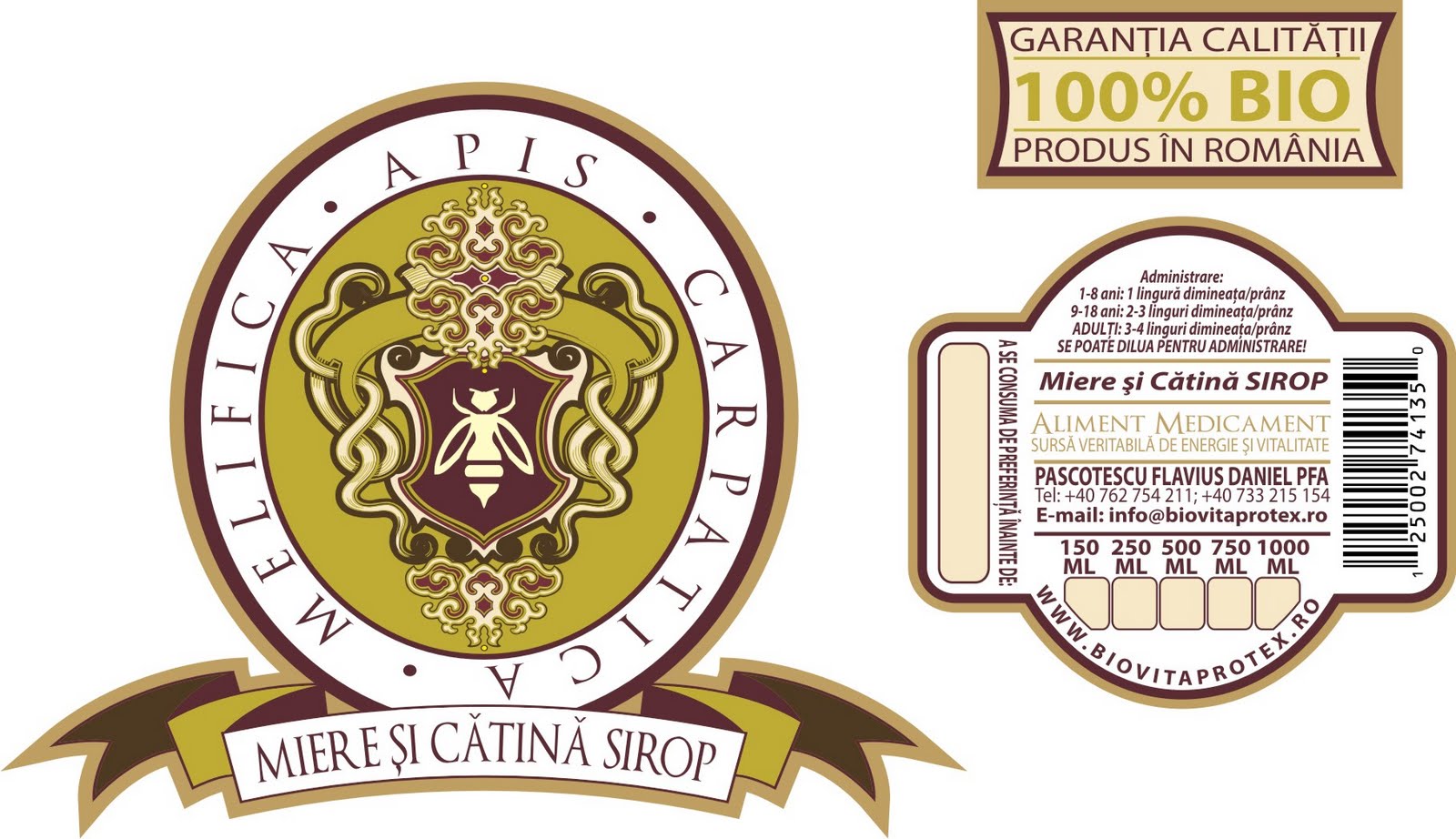 Concept promo etichete miere (copyright by Lexus-Publicitate) | Graphic ...