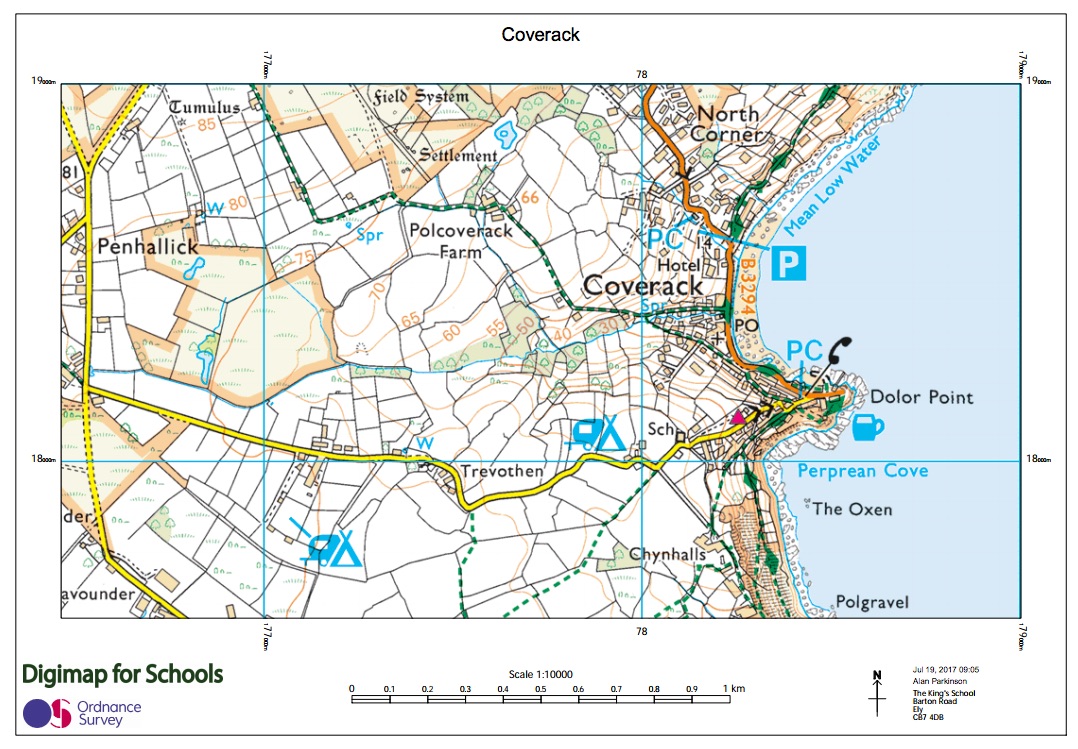 Coverack - making the news
