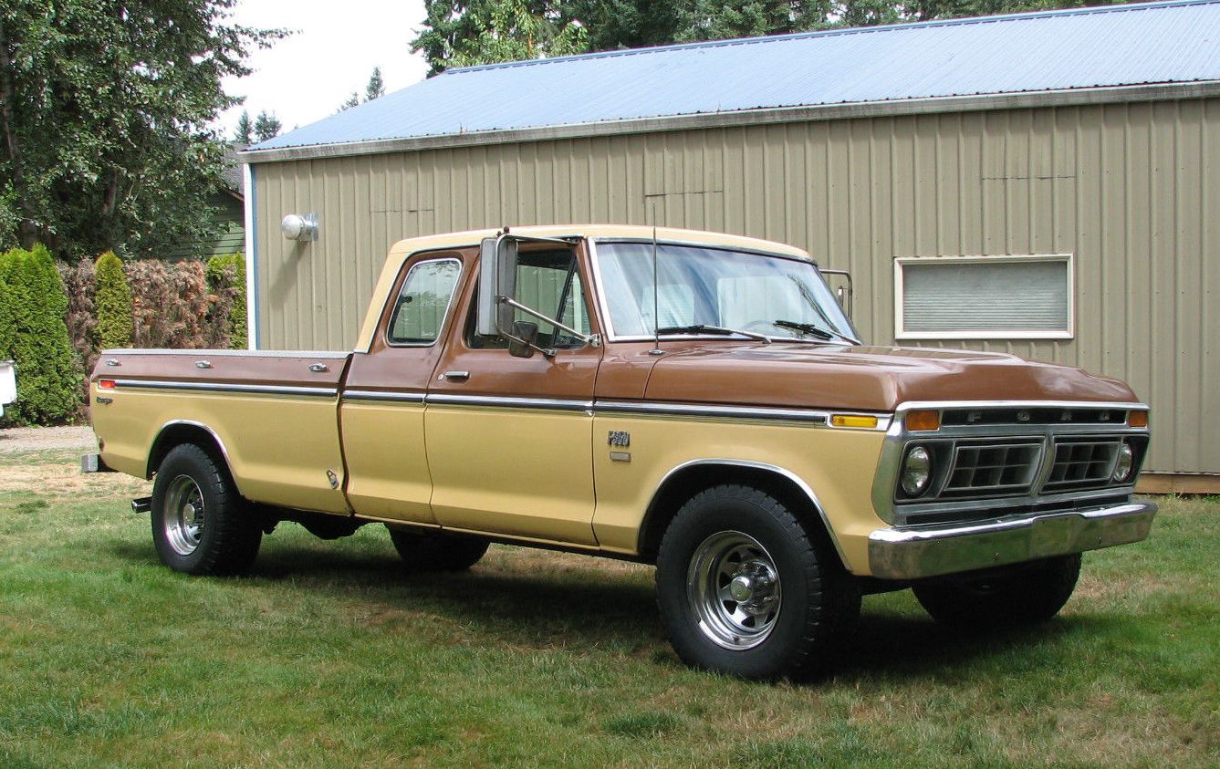 All American Classic Cars: 1975 Ford F-350 Ranger Super Cab Super ...