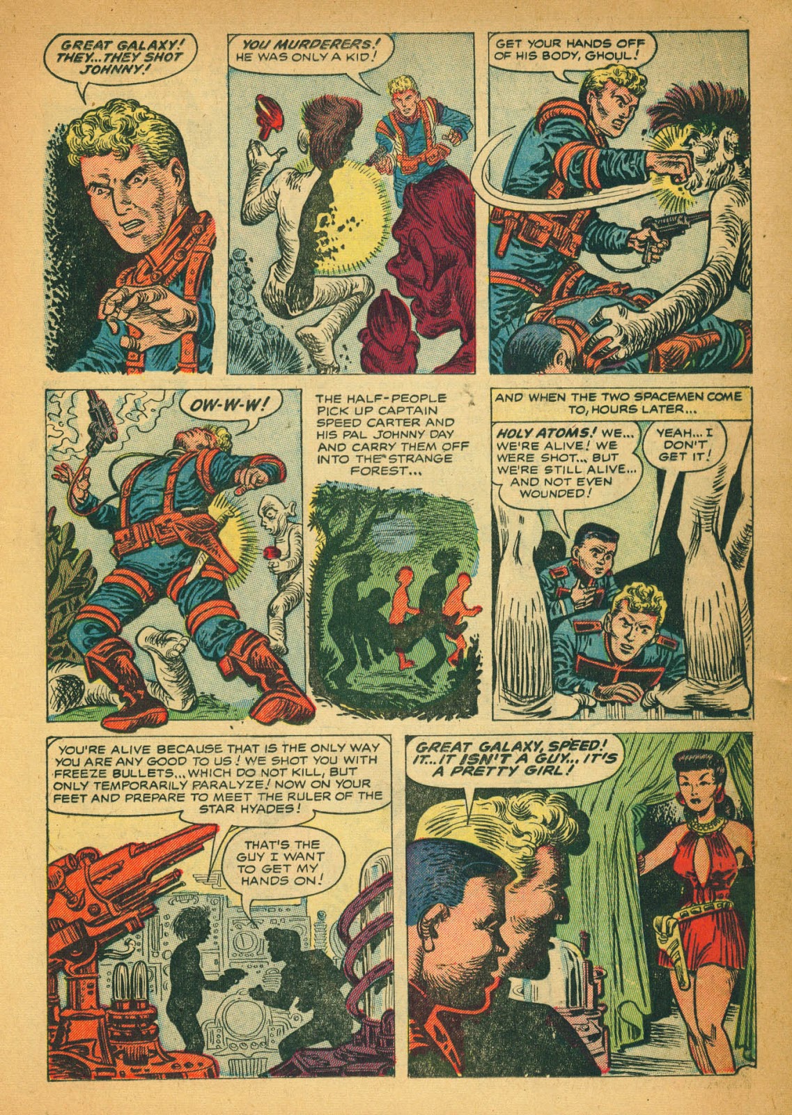 Last of the Spinner Rack Junkies: Speed Carter SPACEMAN by Joe Maneely 1953