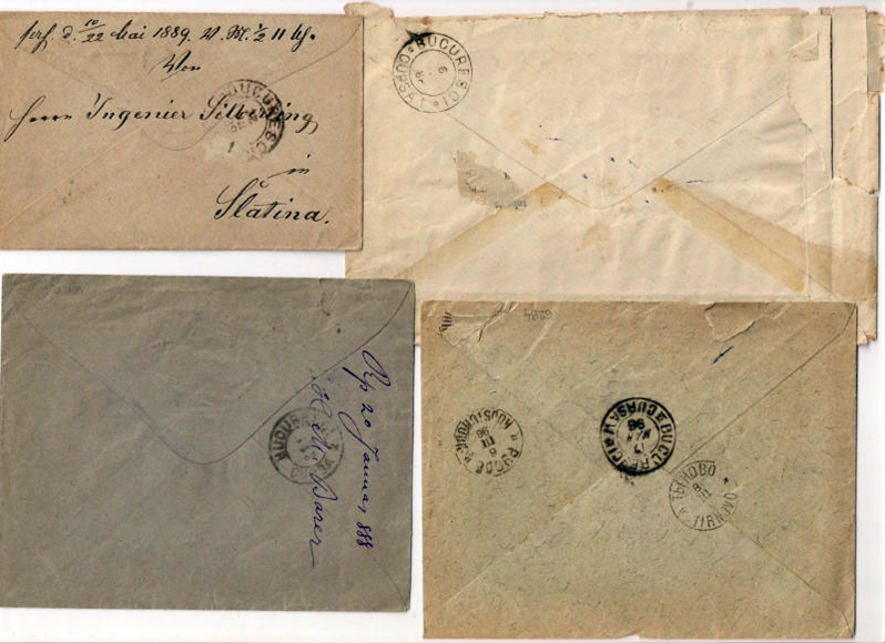 Romanian Stamp News: Lot de scrisori postclasice