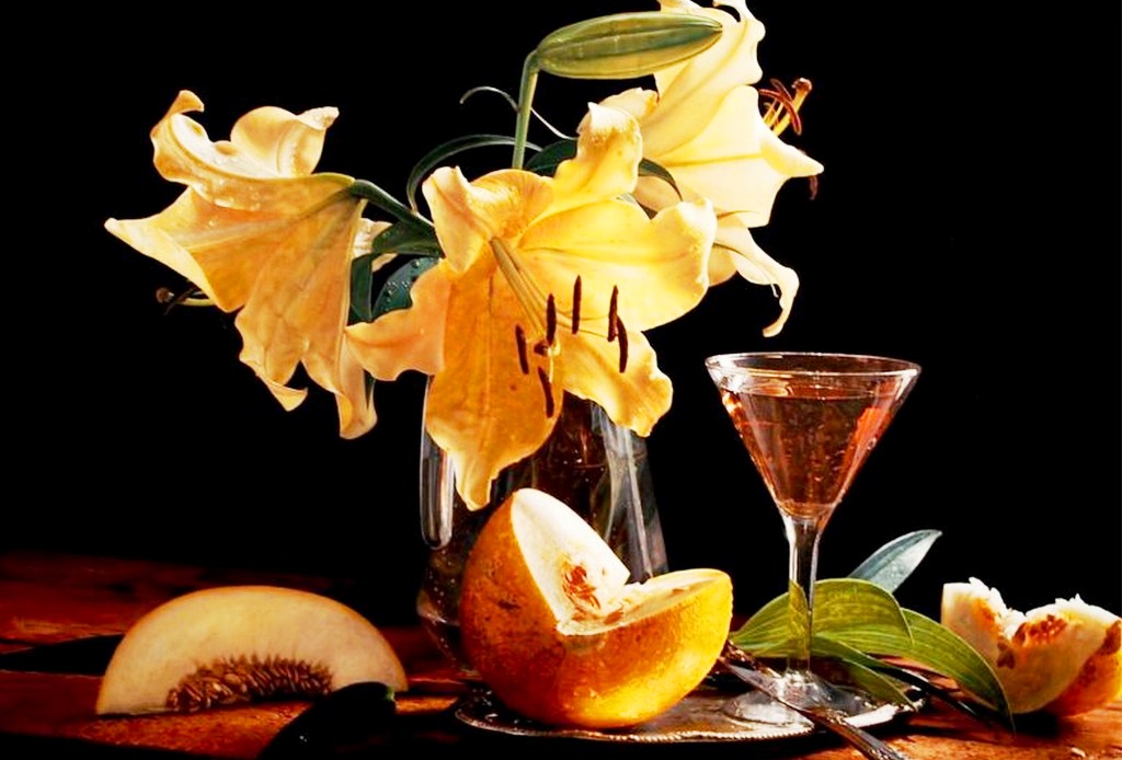 El arte es su máxima expresión : Bodegones con flores pintura hiperrealista