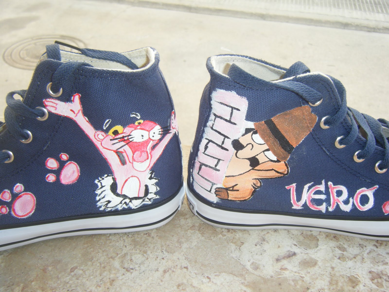 Zapatillas personalizadas y customizadas: zapatillas imitacion conver ...