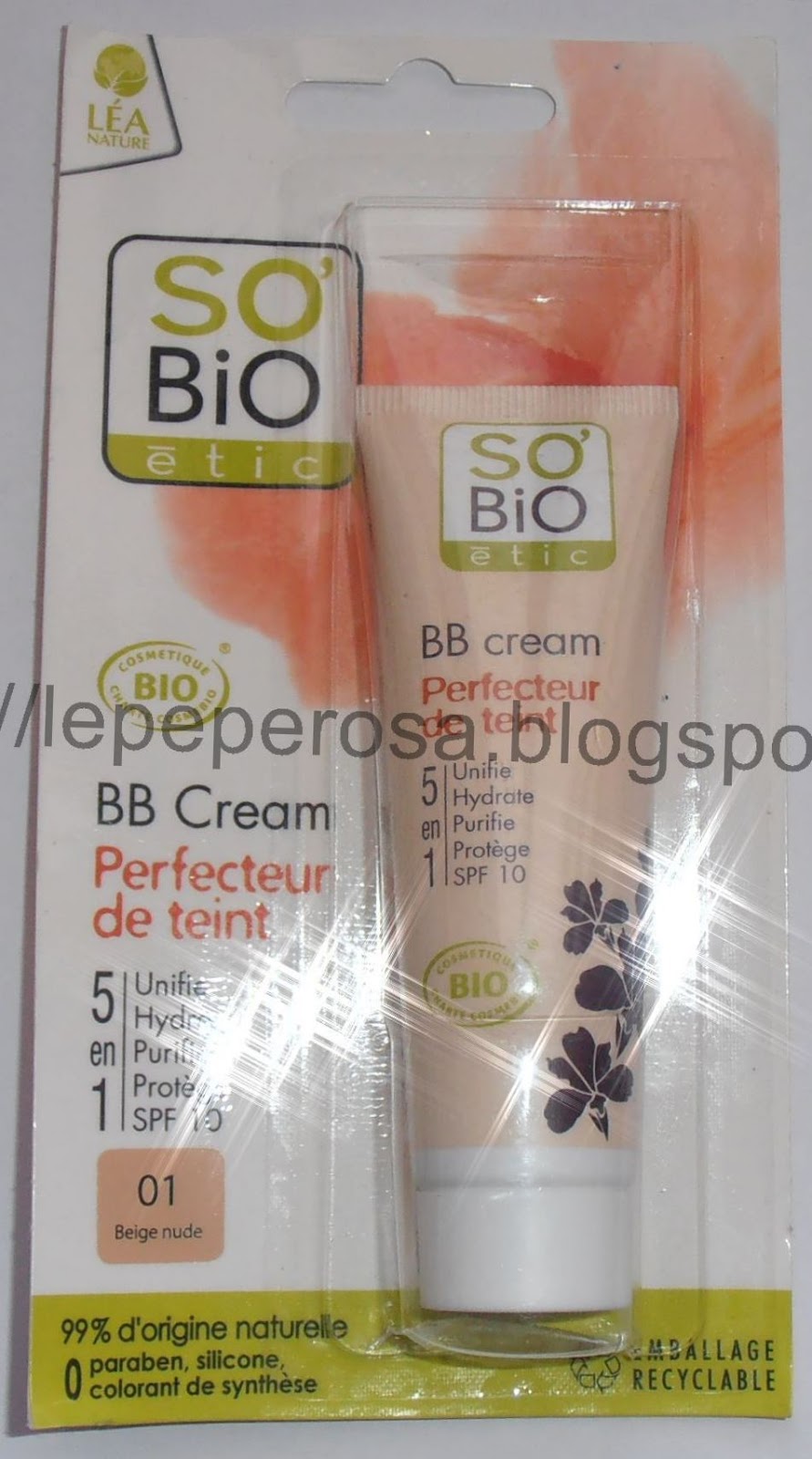 Le PepeRosa: SO' BIO etic BB cream perfecteur de teint