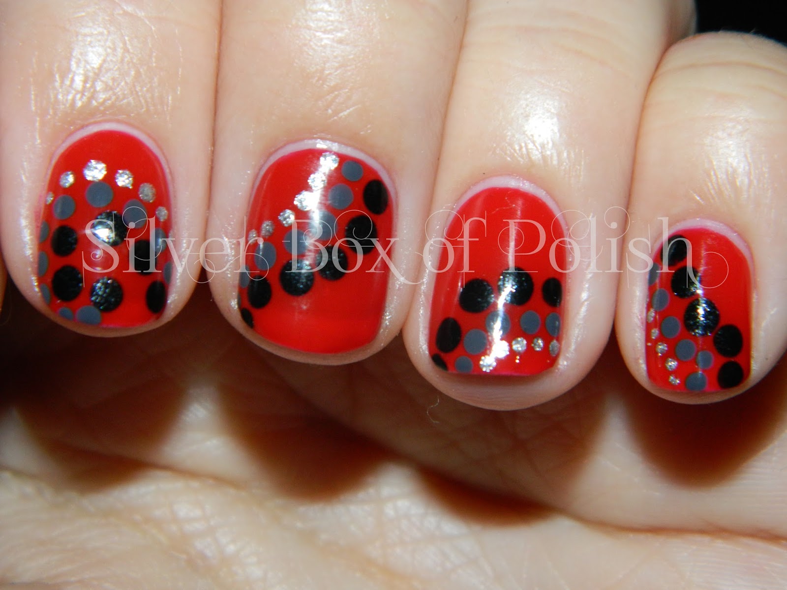 Silver Box of Polish: 31DC2013 Day 1 - Red Nails