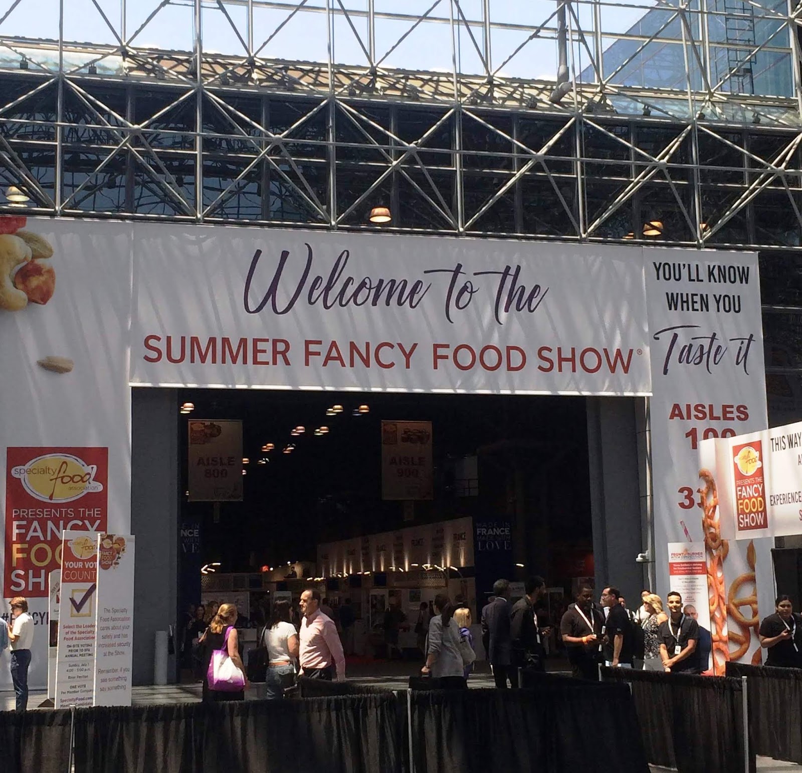 Forays of a Finance Foodie: Ten on Top at the Summer Fancy Food Show 2018