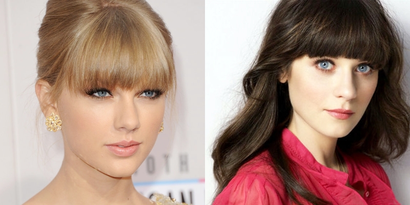 O tipo certo de franja para cada rosto