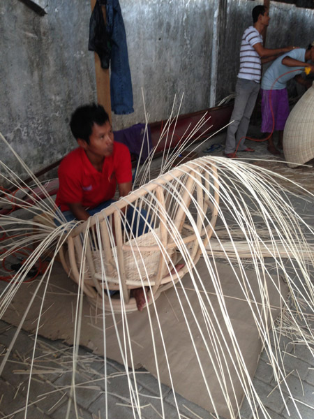 Conservatory Furniture Blog: Rattan Furniture Production Showcase