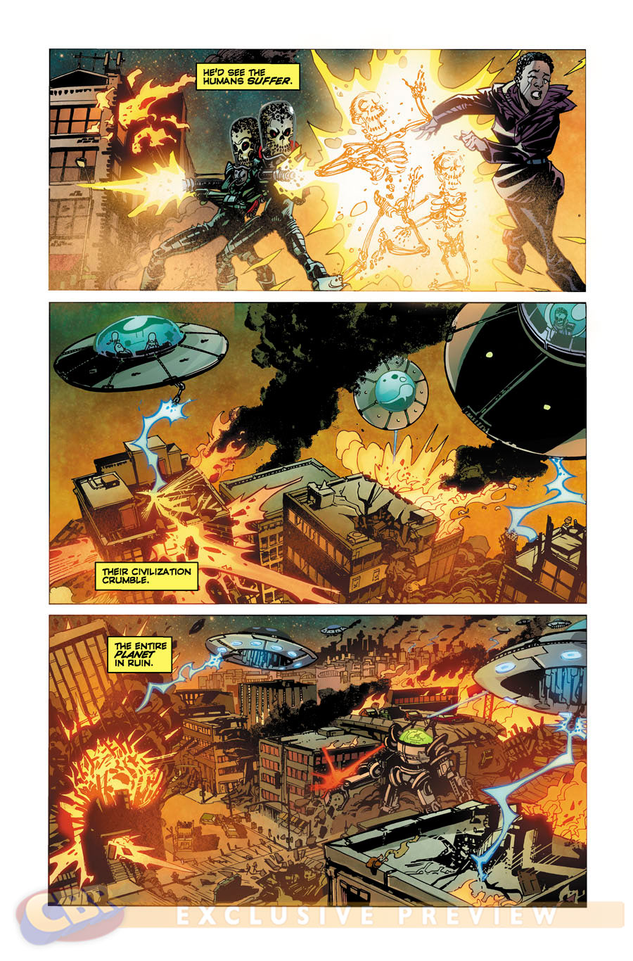 GAMMA WORLD WAR!: Sneak peek of IDW's new Mars Attacks! comic #1