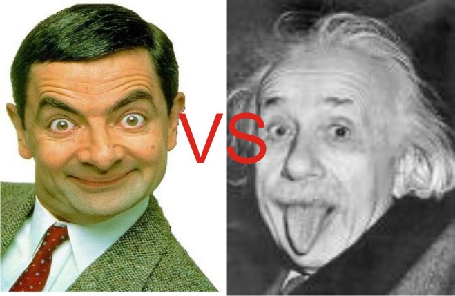 My StorY Mory : MR BEAN vs EINSTEIN