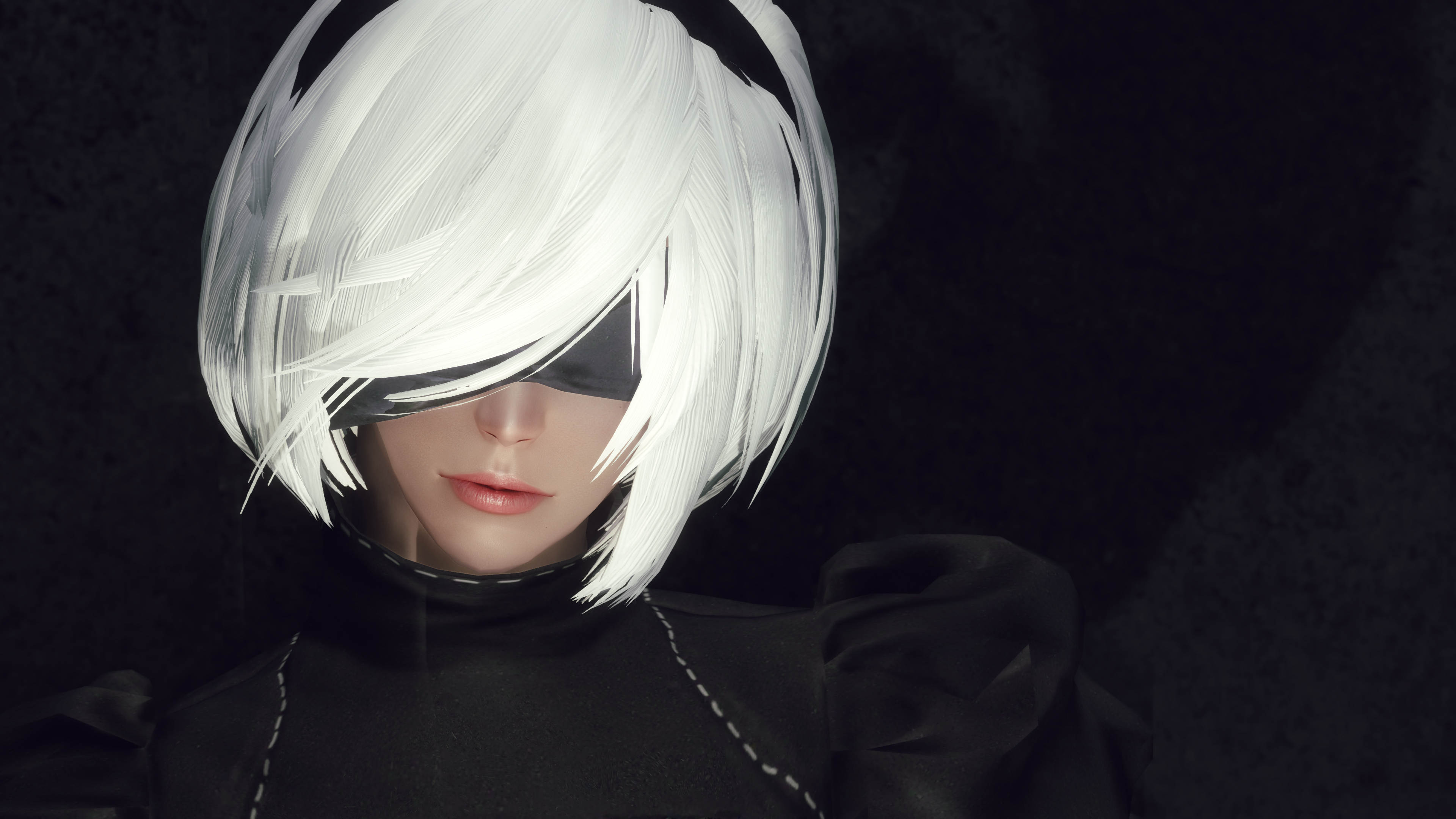 Nier: Automata 2B's dress UUNP 4K