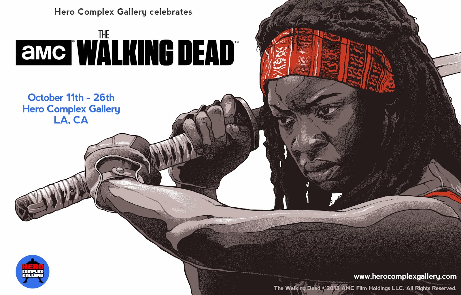 INSIDE THE ROCK POSTER FRAME BLOG: The Walking Dead Hero Complex ...