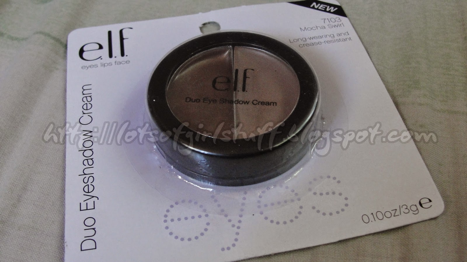Lots of Girl Stuff: ELF Duo Eyeshadow Cream (Mocha Swirl): Review