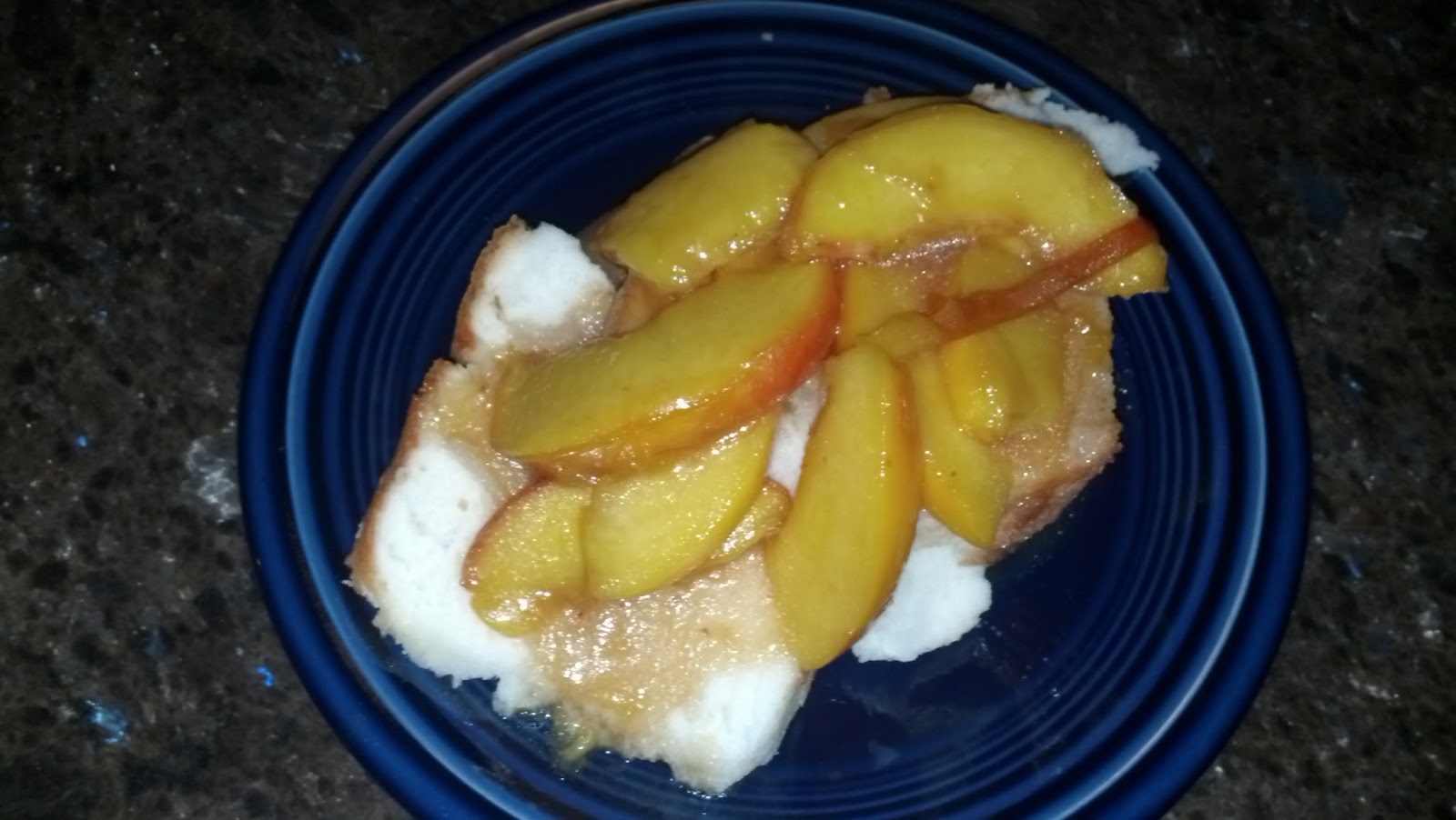 Bourbon and the BVM: Peach Flambe