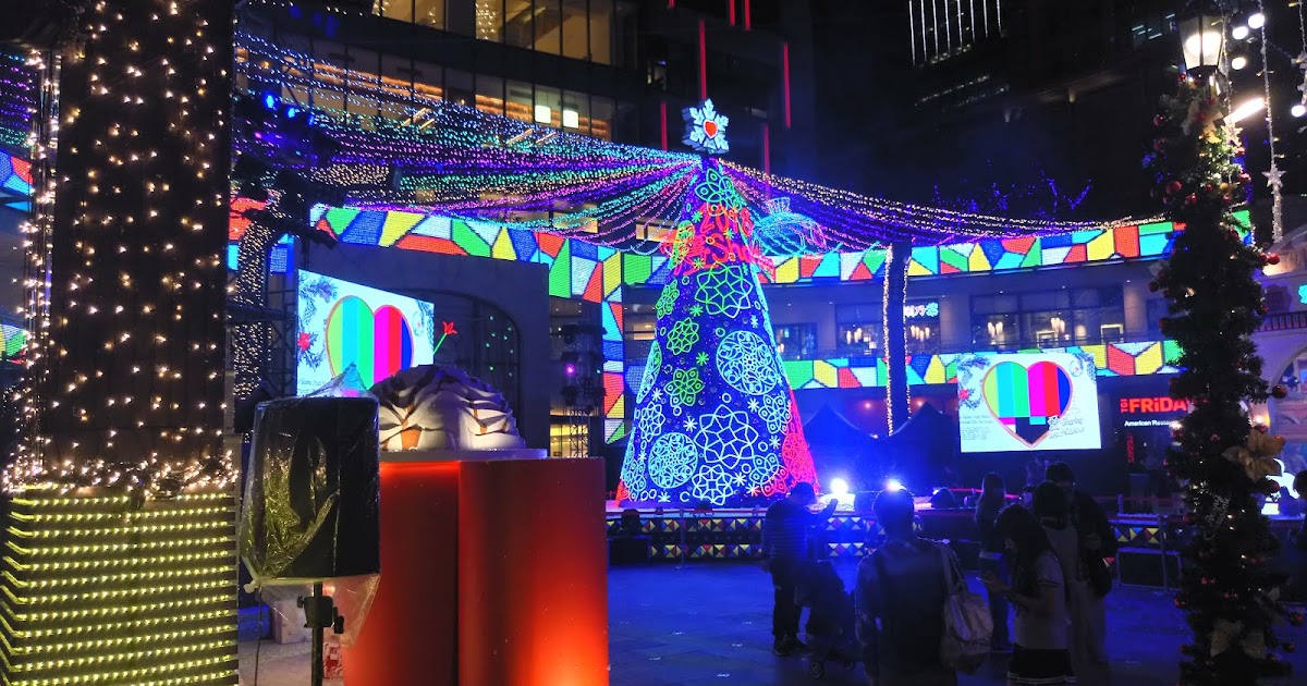 天啊!台北下雪了!超夢幻統一時代百貨Purple wish燈光秀搶先看 - 匡大不誇大部落格