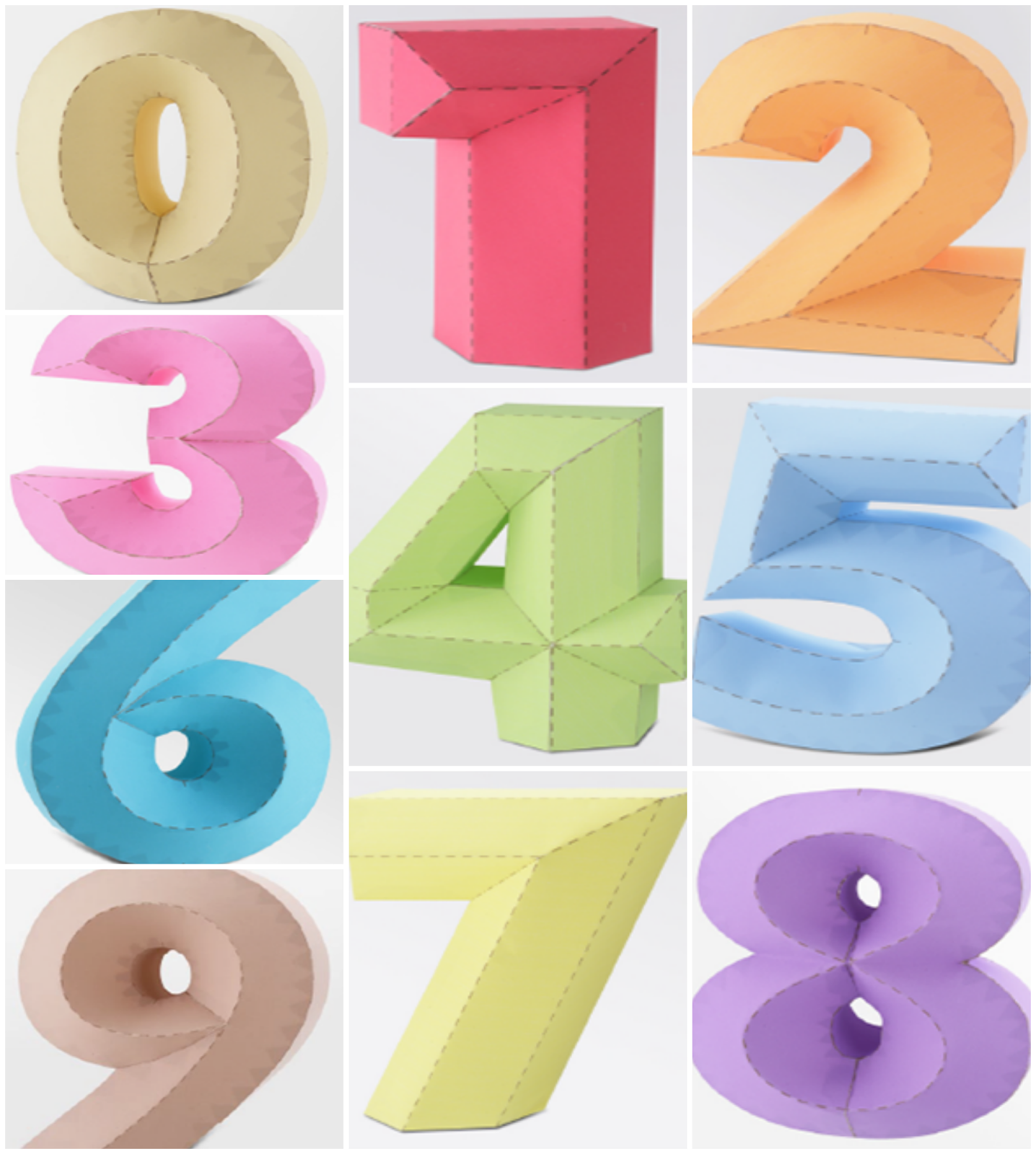 Wonder Is Paper : Números 3D (4D)