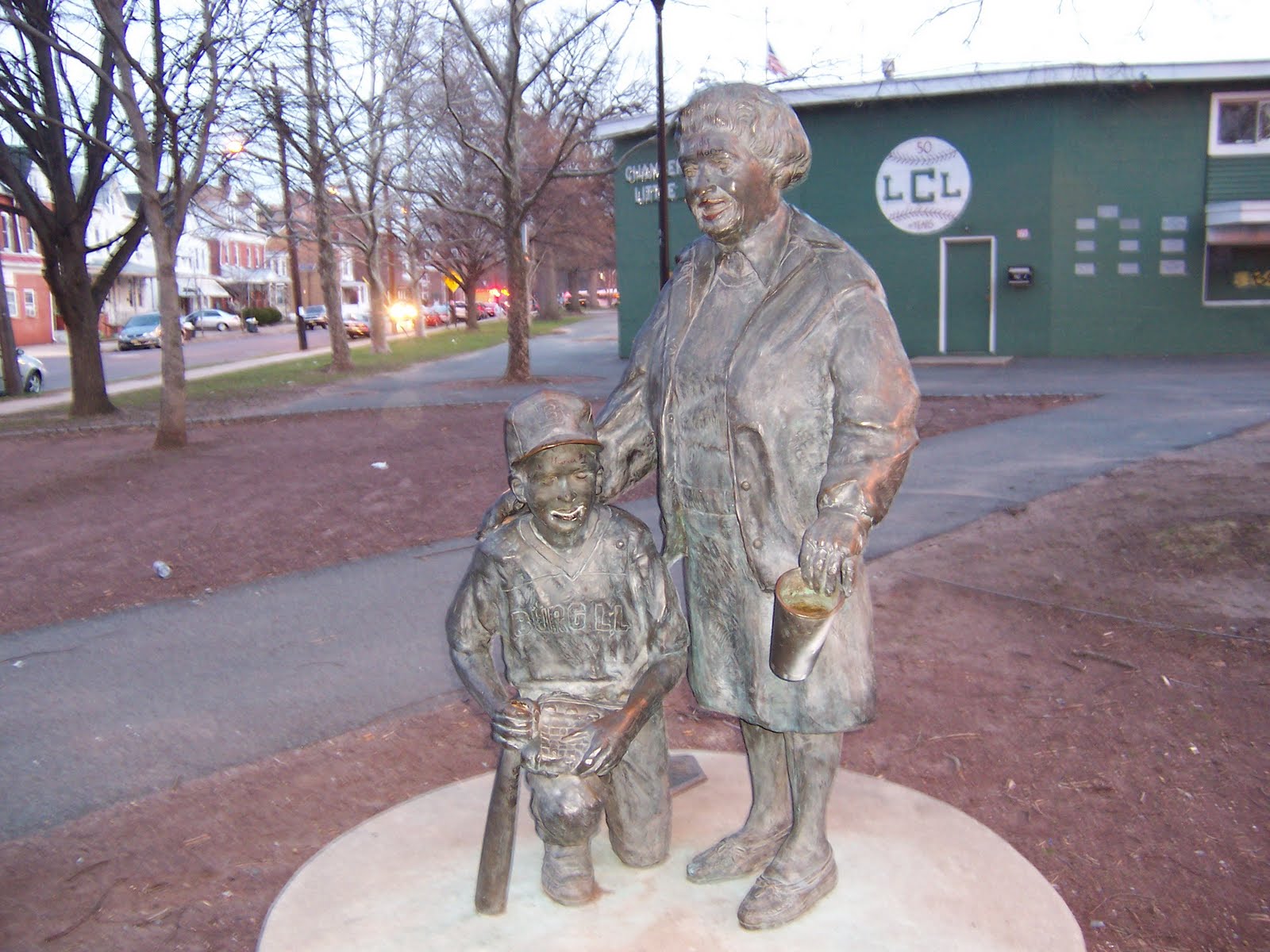 Macks Truck of Wisdom: The Catherine Ford Statue At Columbus Park At ...