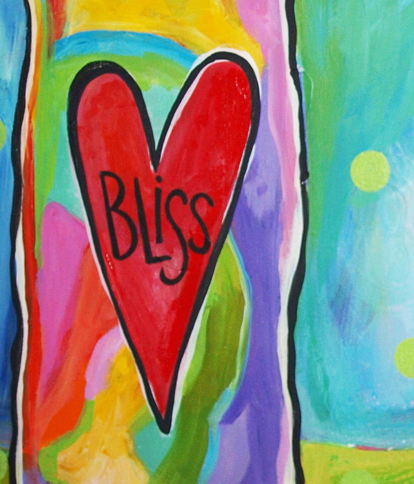 The Dreaming Bear Art Studio: Blissin' Out