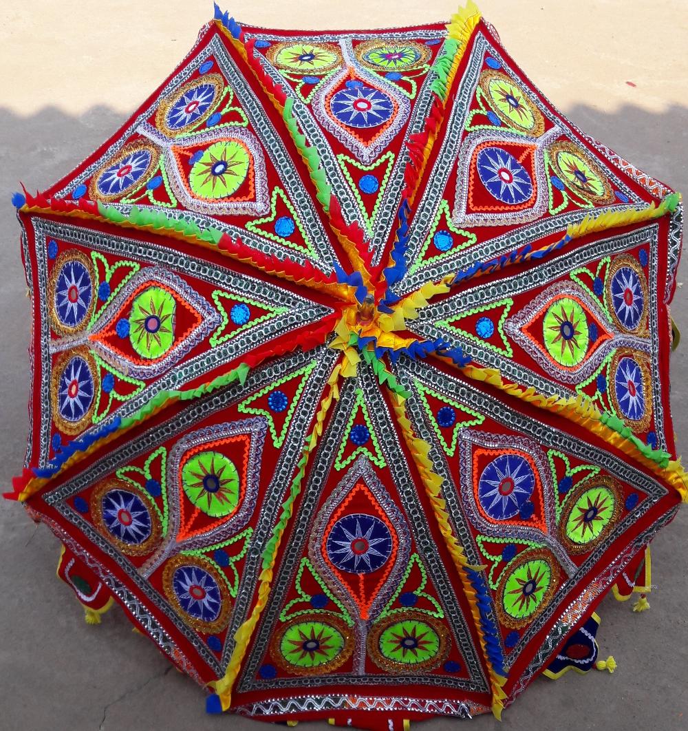Indiacrafts Pipili Applique Umbrella Design & Price is Adorable for ...