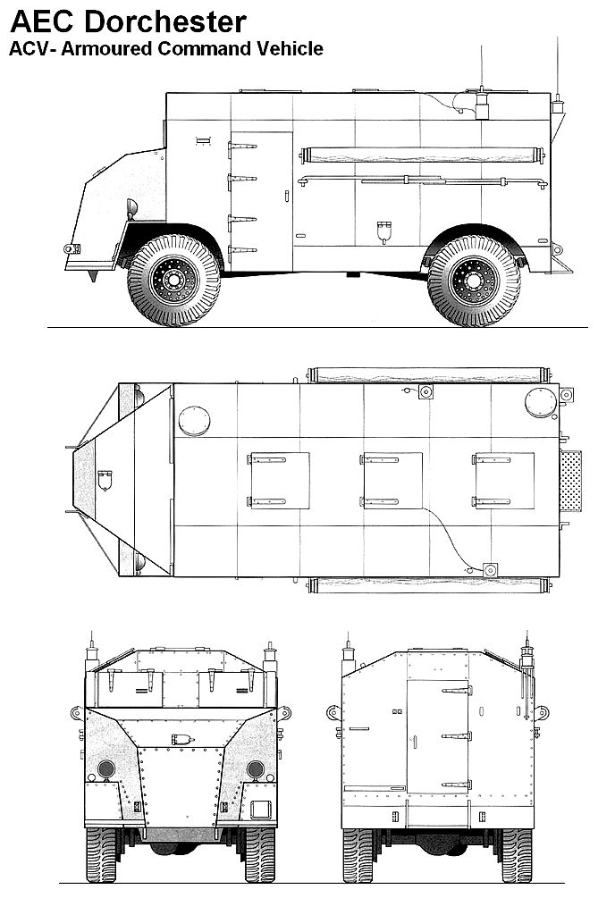 Panzerserra Bunker- Military Scale Models in 1/35 scale: AEC Dorchester ...