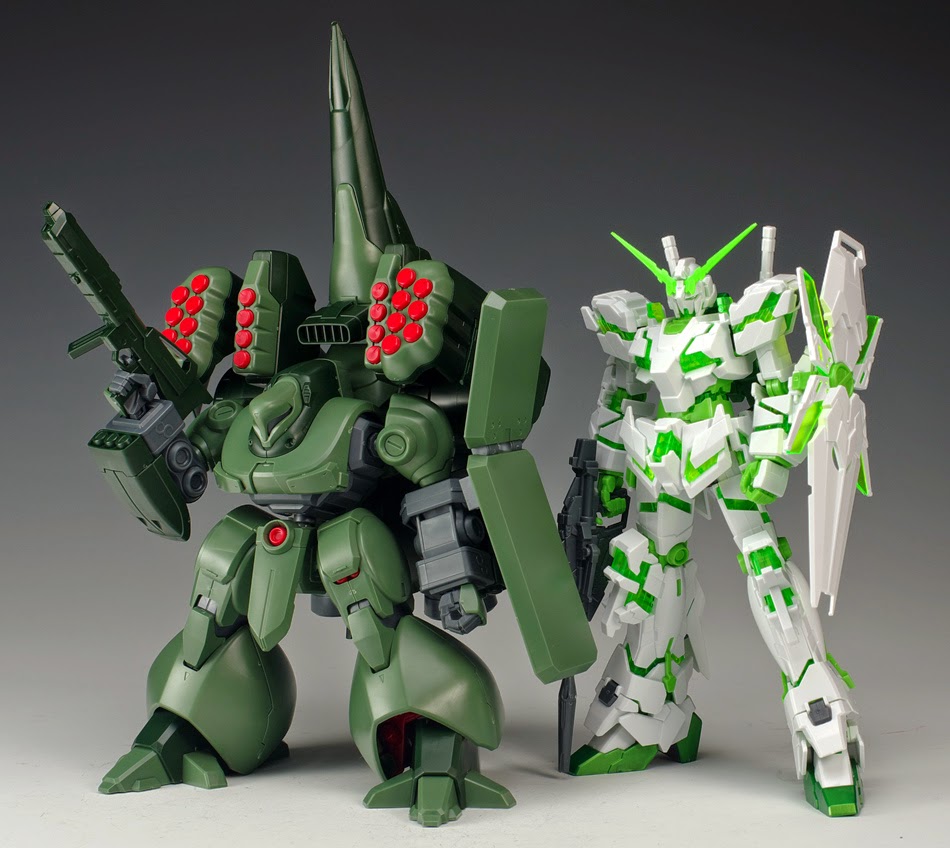 GUNDAM GUY: HGUC 1/144 AMX-102 ZSSA [Unicorn Ver.] - Review by ...