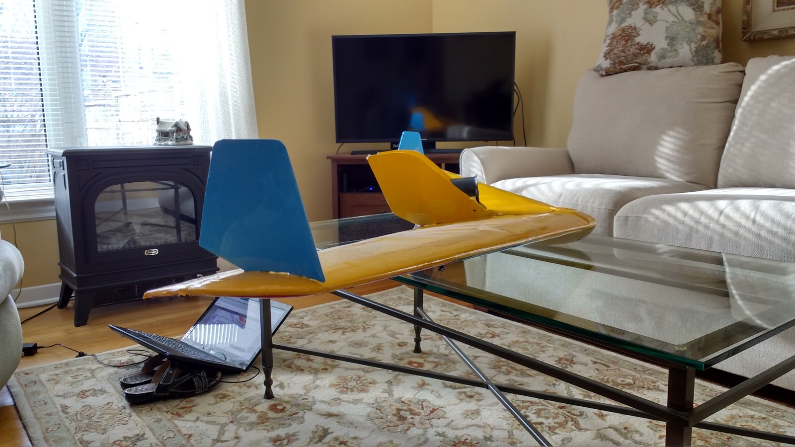 RC Flying Models: EDF Powered Klingberg Flying Wing Glider