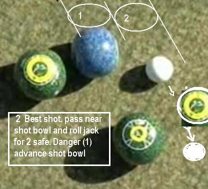 Lawn Bowls "Using the Head": Seeing the Shot. Visualization