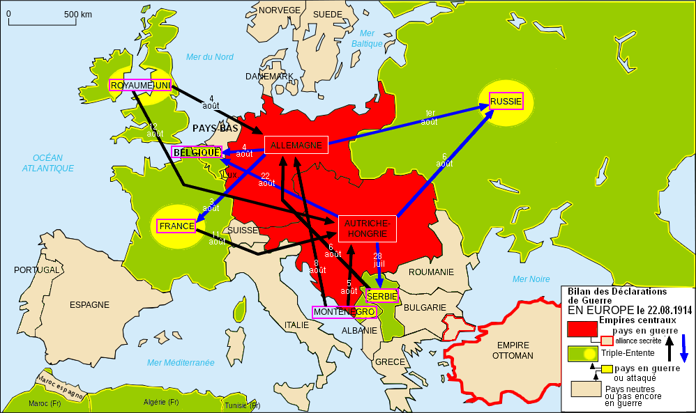 Herald Dick Magazine: Histoire parallèle : 22 août 1914-2014 -les ...