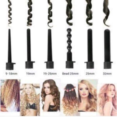 Libertad Green: How to choose curling irons for different hair