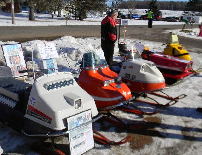 Just A Car Guy: Vintage Snowmobiles annual show and ride next weekend ...