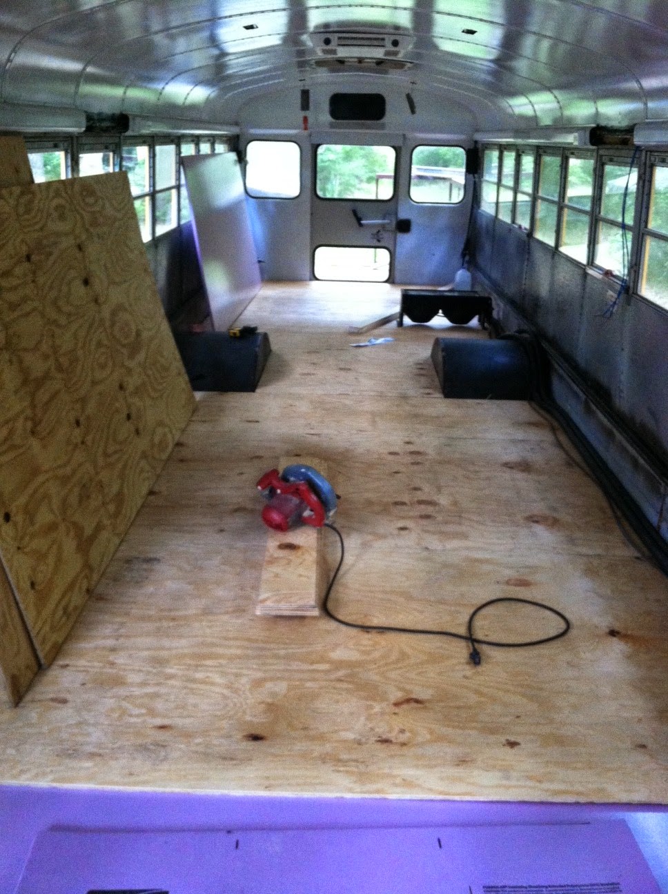 Sweatsville: Rustic School Bus Conversion
