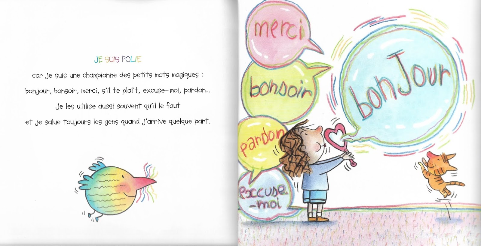 * Au boulevard du livre - Le coin des enfants: Je suis poli - Angèle ...