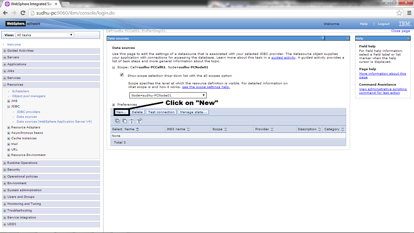 Ibm Websphere Application Server Configuration Oracle Data Source In Websphere Application