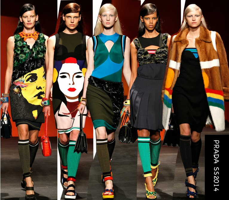 Runway to Style Freaks| Fashion Blog: Fendi and Prada Spring 2014 ...