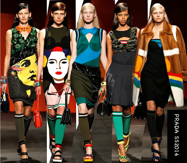 Runway to Style Freaks| Fashion Blog: Fendi and Prada Spring 2014 ...