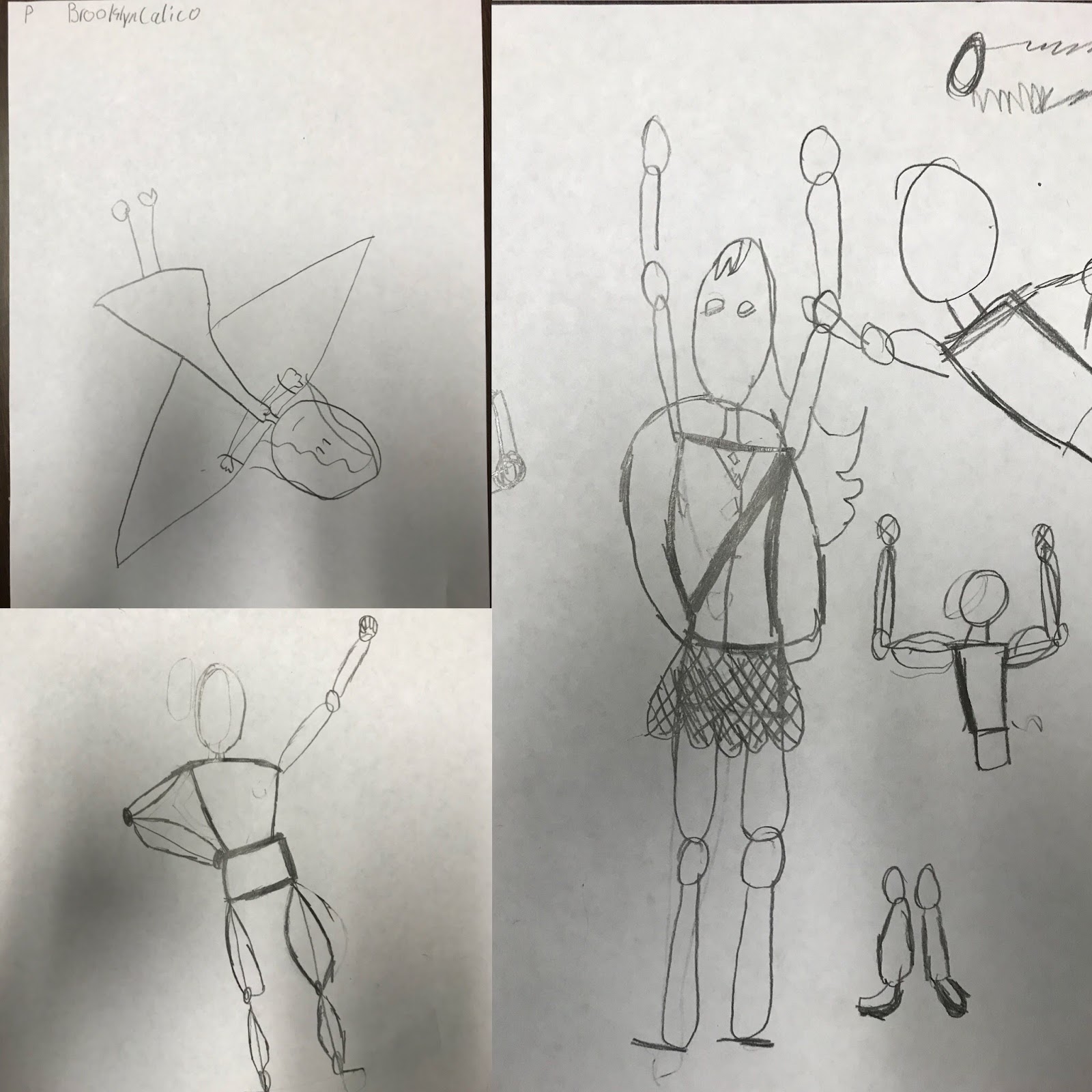 Elements of the Art Room: 2nd grade Superhero self portraits